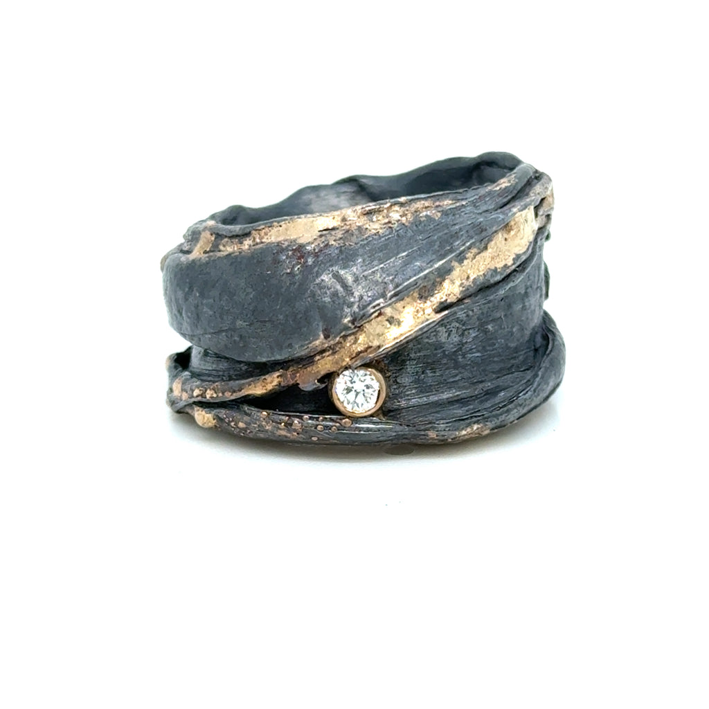 Twisted Concrete Ring – Dana Reed Designs